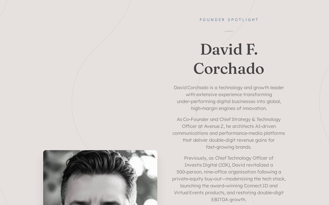 About David Corchado